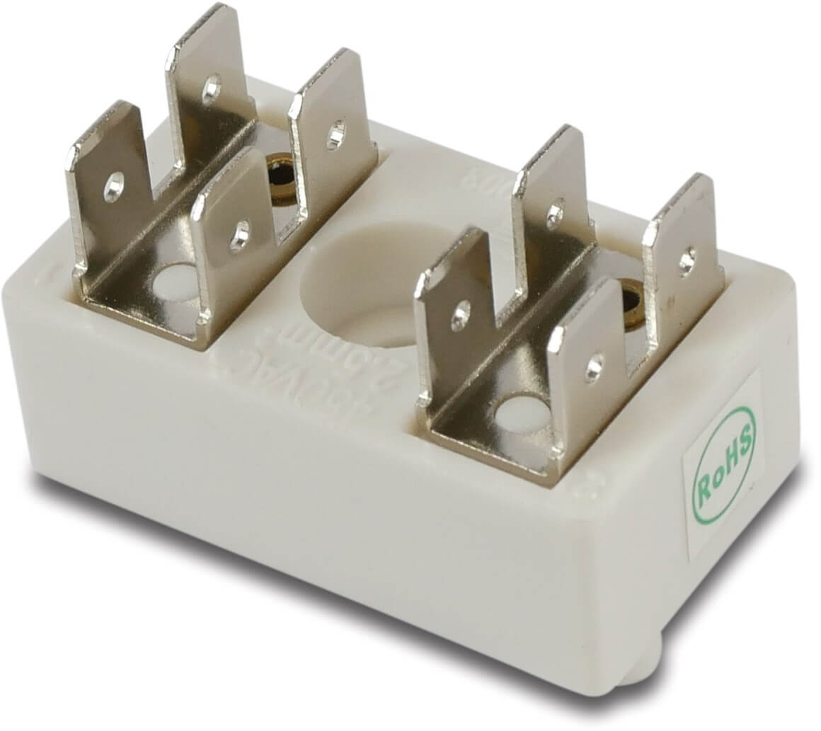 Connector block 220-240 volt (2,5 mm²)
