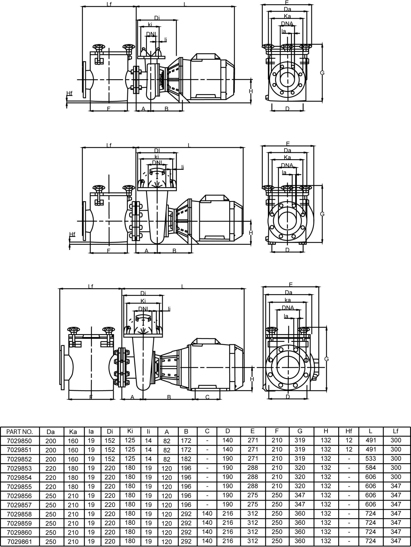 PSH Commercial pool pump cast iron DN125 x DN100 flange 10,1A 400 ...