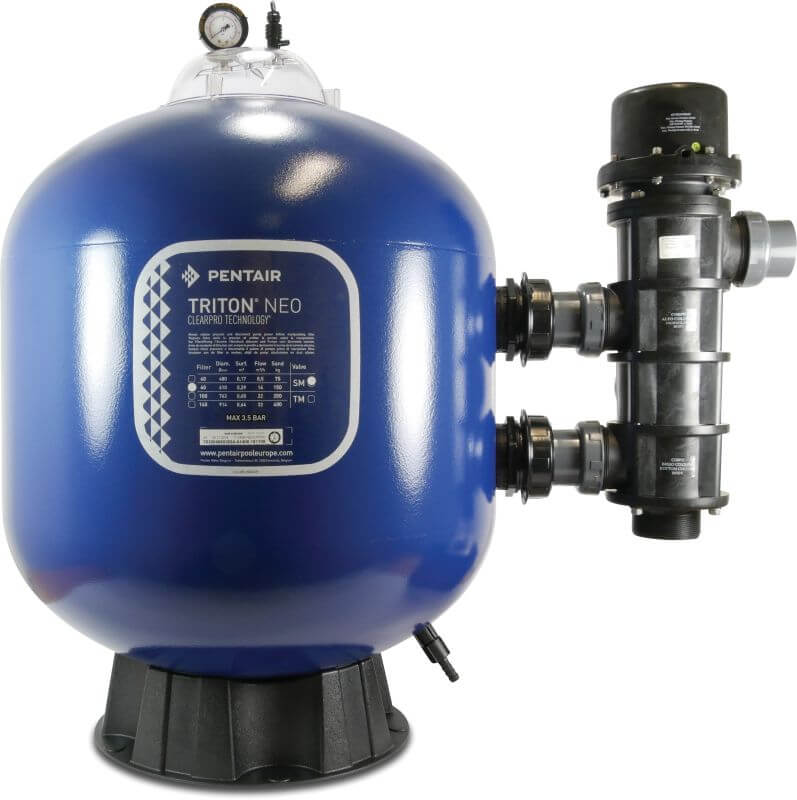 Pentair Triton II zandfilter met Pro Valve en ClearPro Technology®